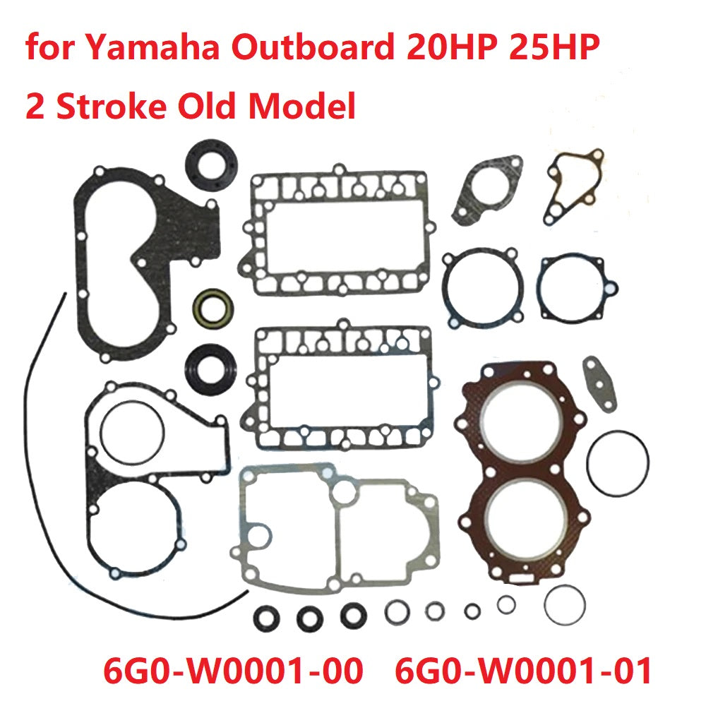 Power Head Gasket Set for Yamaha Outboard 20HP 25HP 2 Stroke Old Model – Copkingo Marine Parts Store