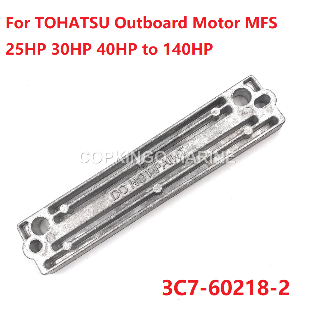 Anode for TOHATSU Outboard Motor MFS25HP 30HP 40HP to 140HP 3C7-60218 ...