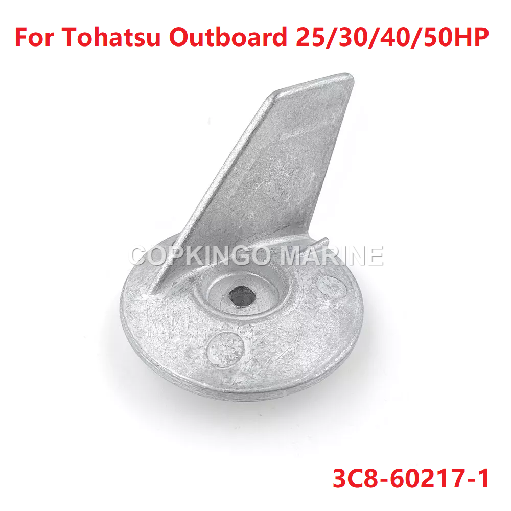 Trim Tab Anode For Tohatsu Outboard 25/30/40/50HP 2 Stroke 3C8-60217-1 ...