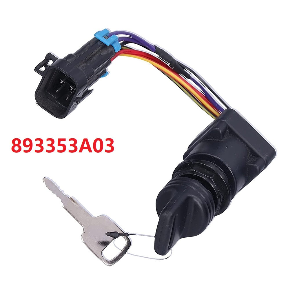 Boat 4 Position Ignition Switch Key Kit 893353A03 Replacement Parts Fi ...