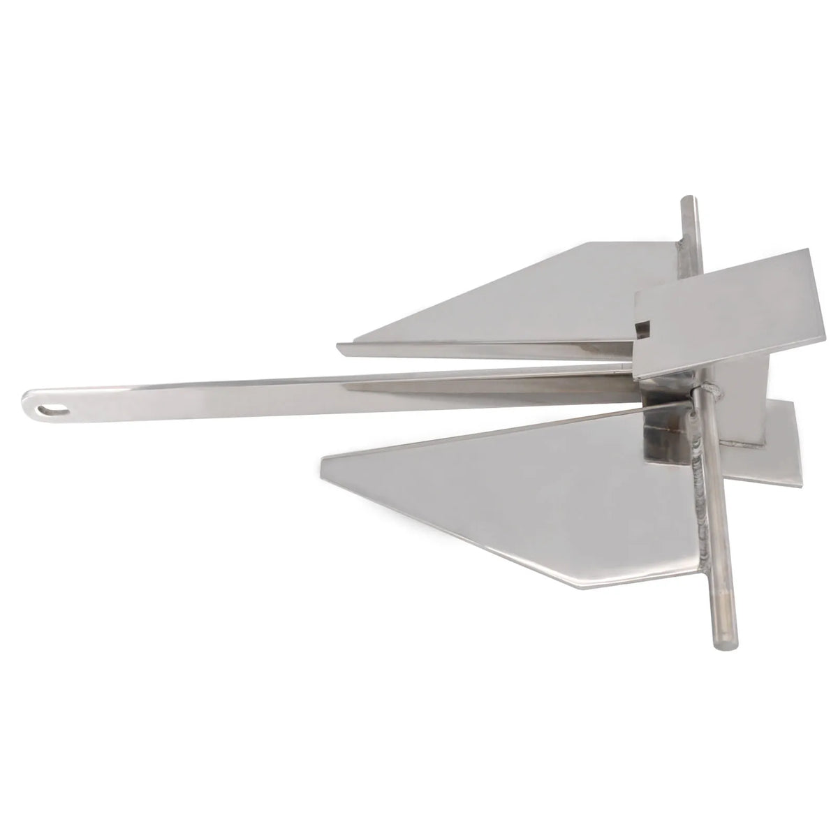 Fluke/Danforth Style Traditional Standard Boat Anchor Marine Grade Pol ...