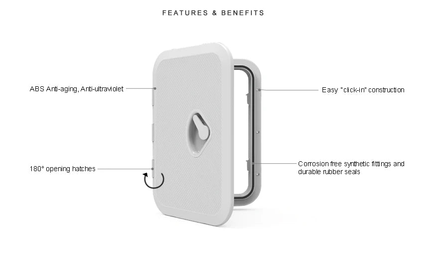 Waterproof Marine Boat Deck Hatches Marine Accessories ABS Boat Hatch ...