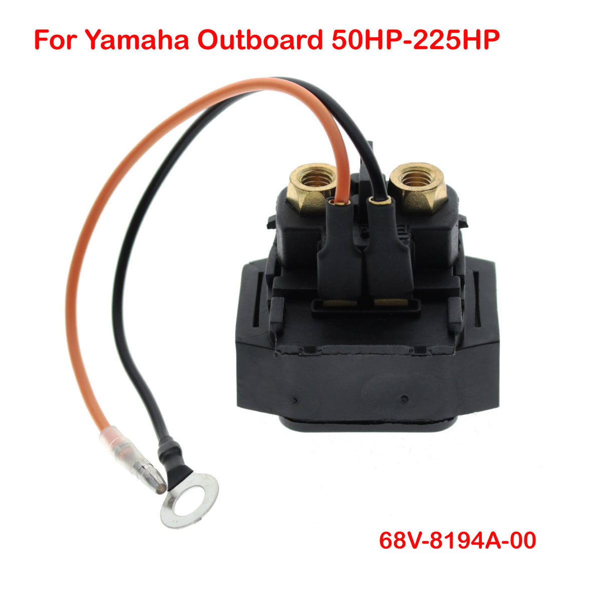 Boat Starter relay Solenoid For Yamaha Outboard Engine 50HP-225HP 68V ...