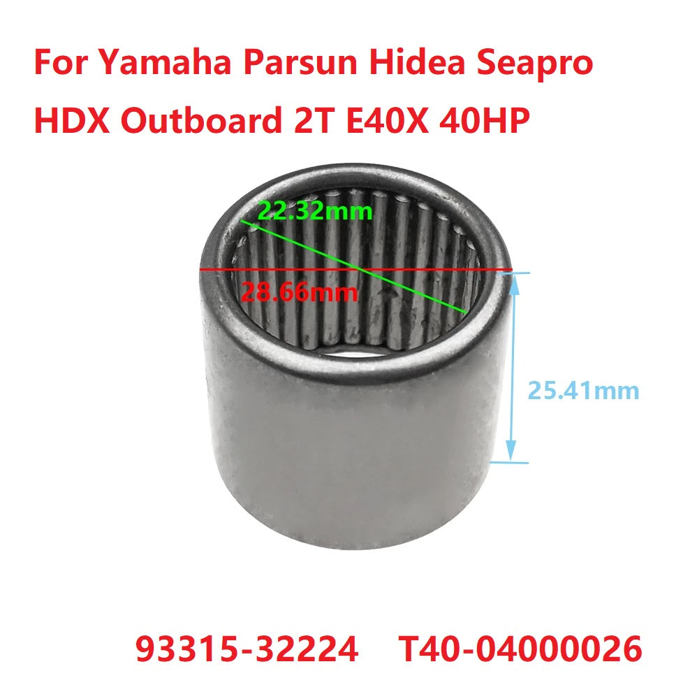 Needle Bearing For Yamaha Outboard Motor 2T E40X 40HP Driver Shaft 933 – Copkingo Marine Parts Store